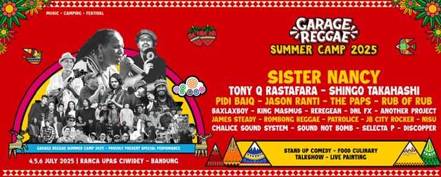 GARAGE REGGAE "Summer Camp 2025" | Artatix